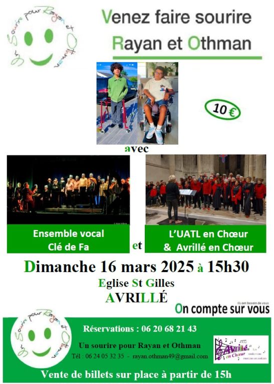 Un sourire pour Rayan et Othman - La Corde Vocale